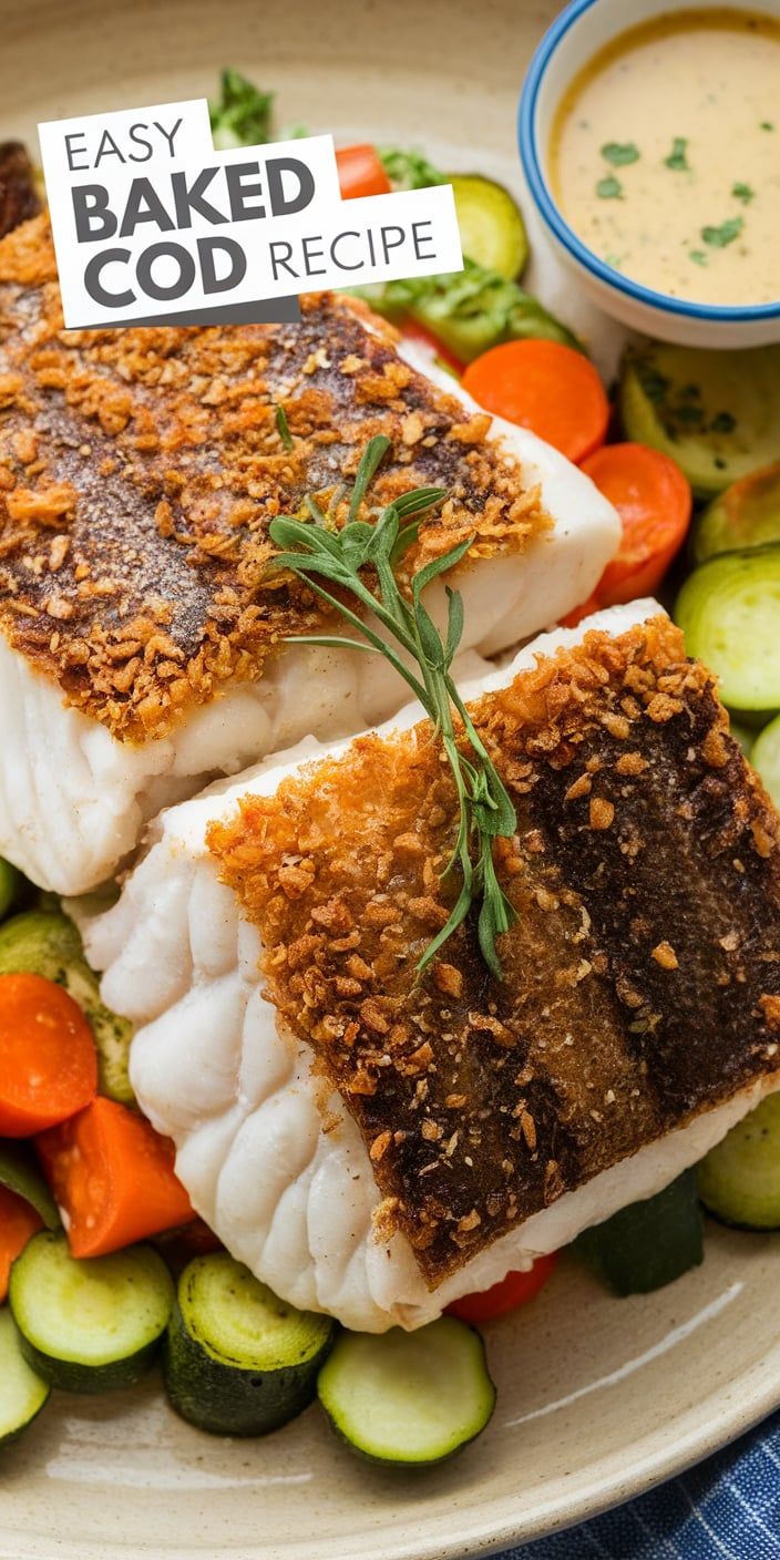 Easy Baked Cod Recipe